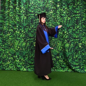 Graduation Gown, Academic Dress, Academic Robe, Graduate Gown Student ...