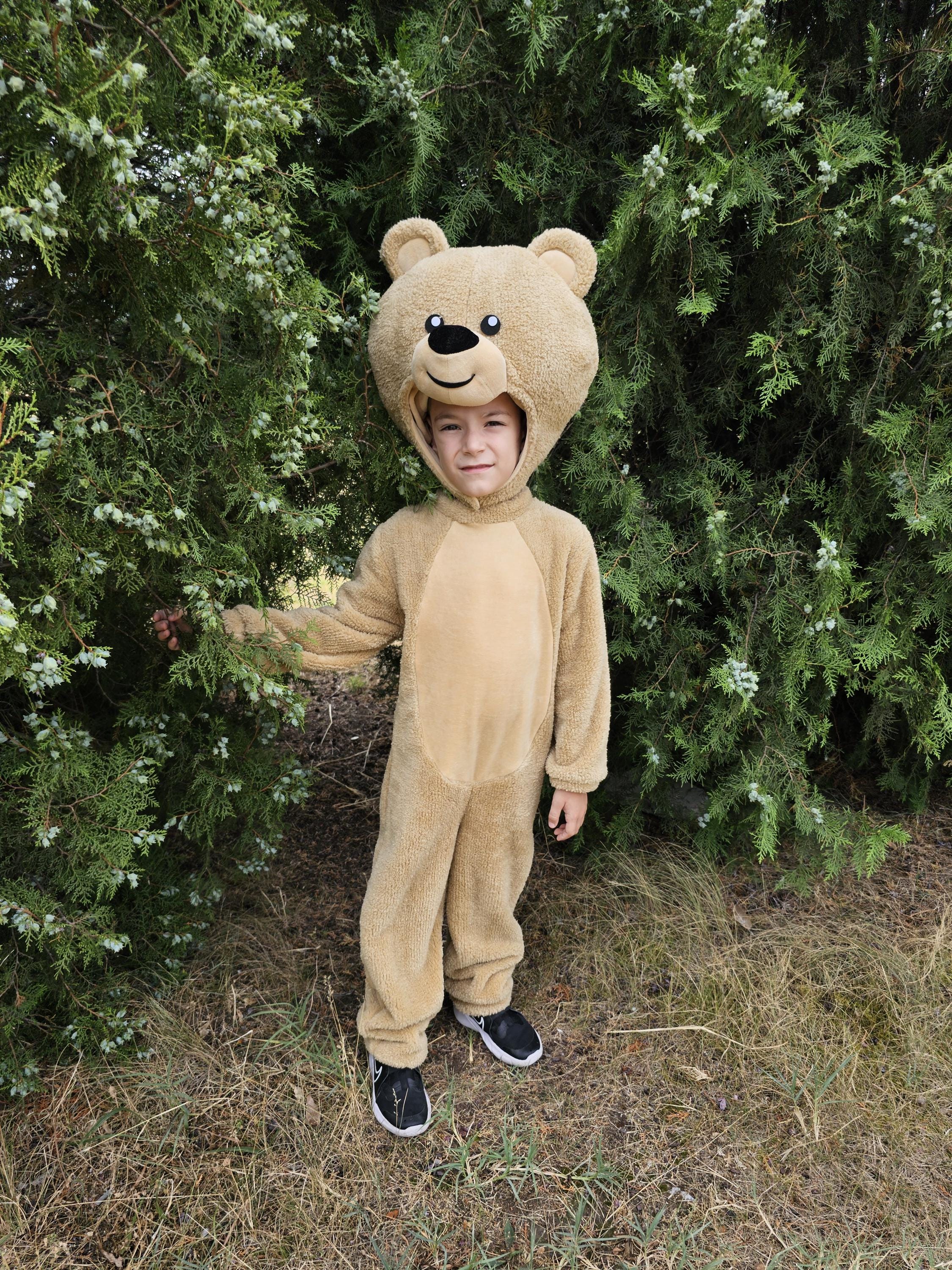 Bear Costume, Braun Bear Costume, Halloween Bear Costume, Kids Size ...