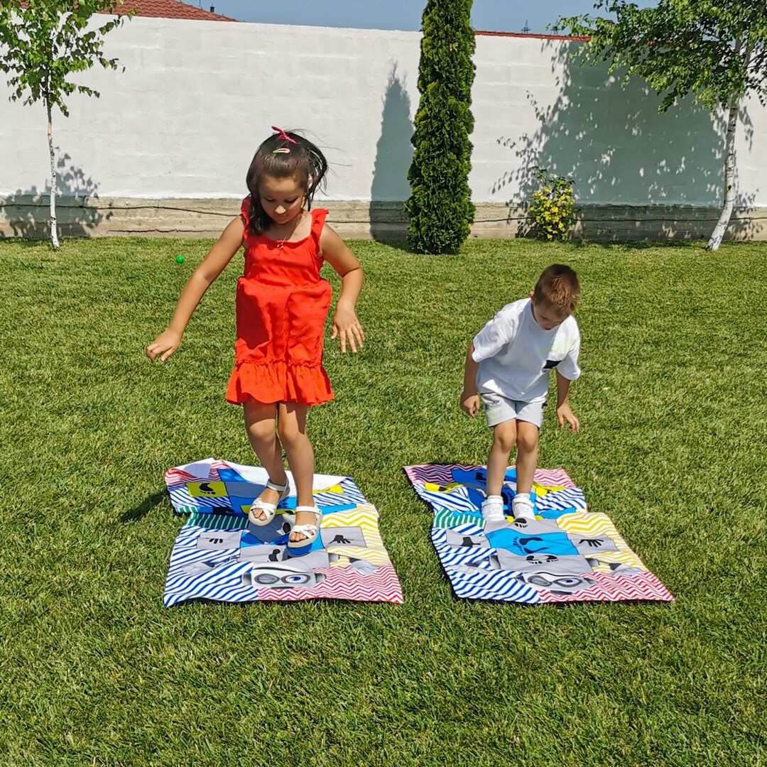 Funny Jumping Game ROBOT, Funny Outdoor Game, Jumping Game Robot ...