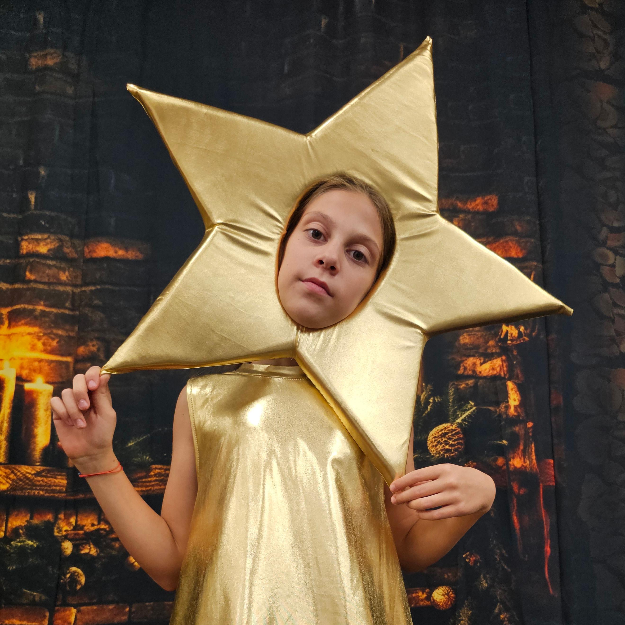 Costume of Star for Girl, Custom Star Costume for Children, Halloween ...