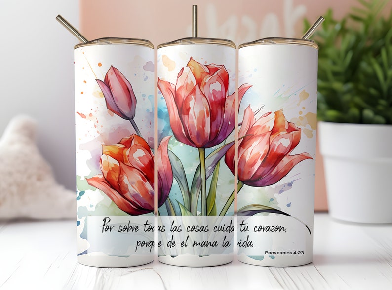 Paquete De Diseños De Sublimación De Vasos De 70 Citas Bíblicas 20oz ...