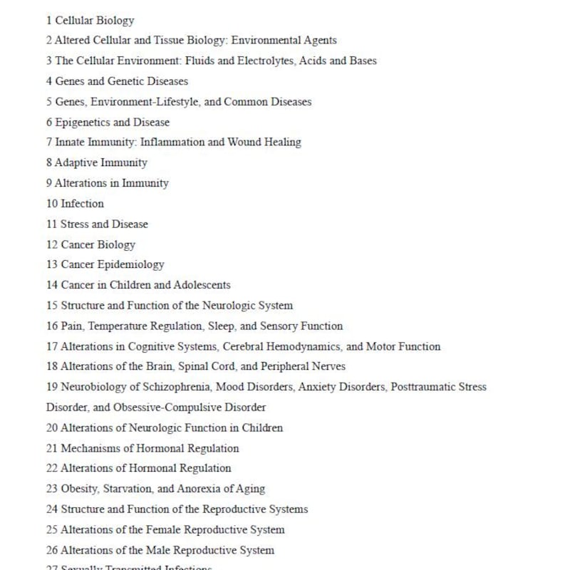 Exam Pathophysiology - Etsy