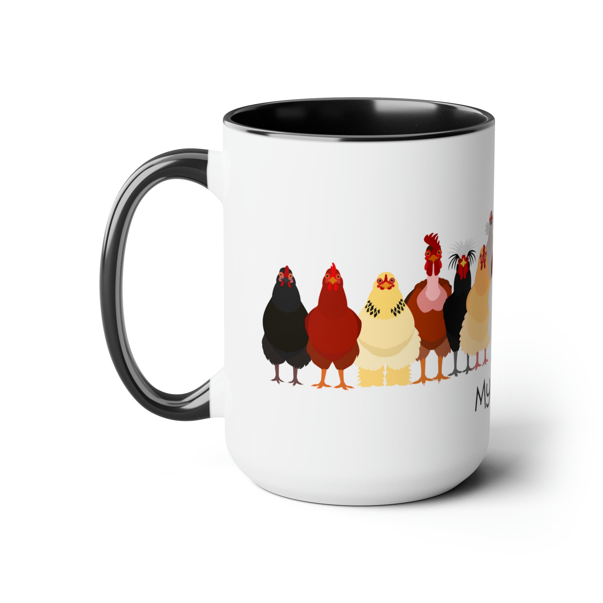 Chicken Coffee Mug, Chicken Themed Gift, Gift for Chicken Mama Gift for ...