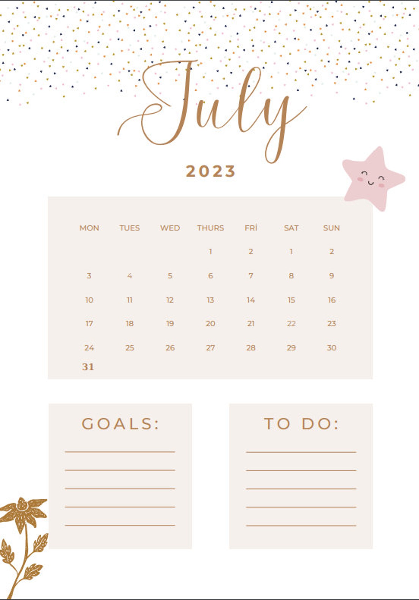 2023-2024 Planner-daily-monthly-year-planner - Etsy