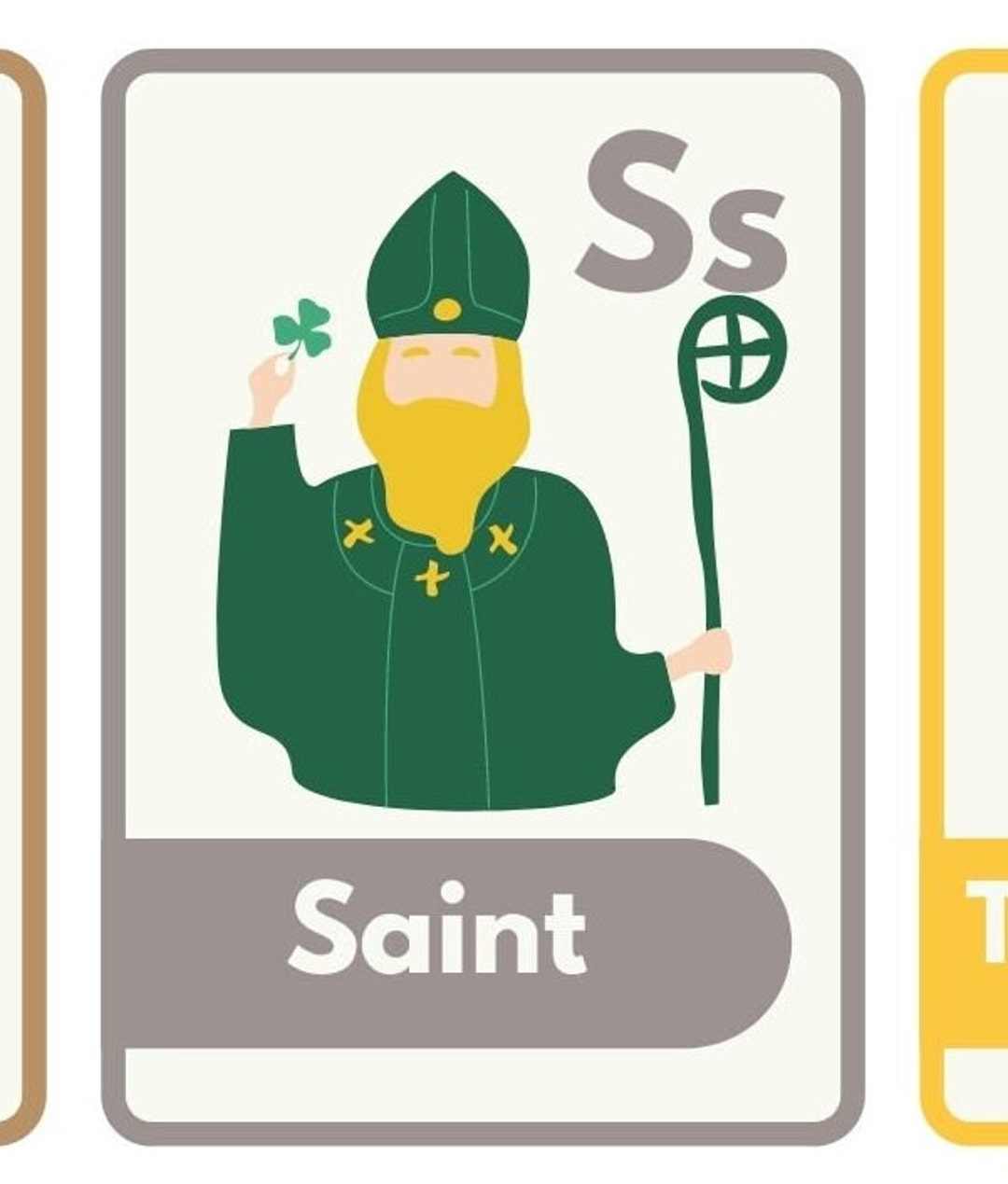 Catholic Alphabet Flashcards - Etsy