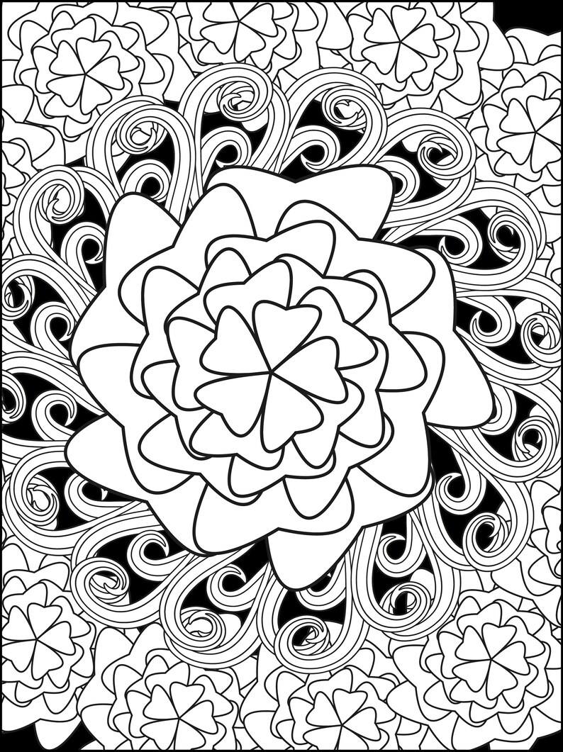 Mandala BUNDLE 4 Books 20 Pages Bonus Book Included - Etsy