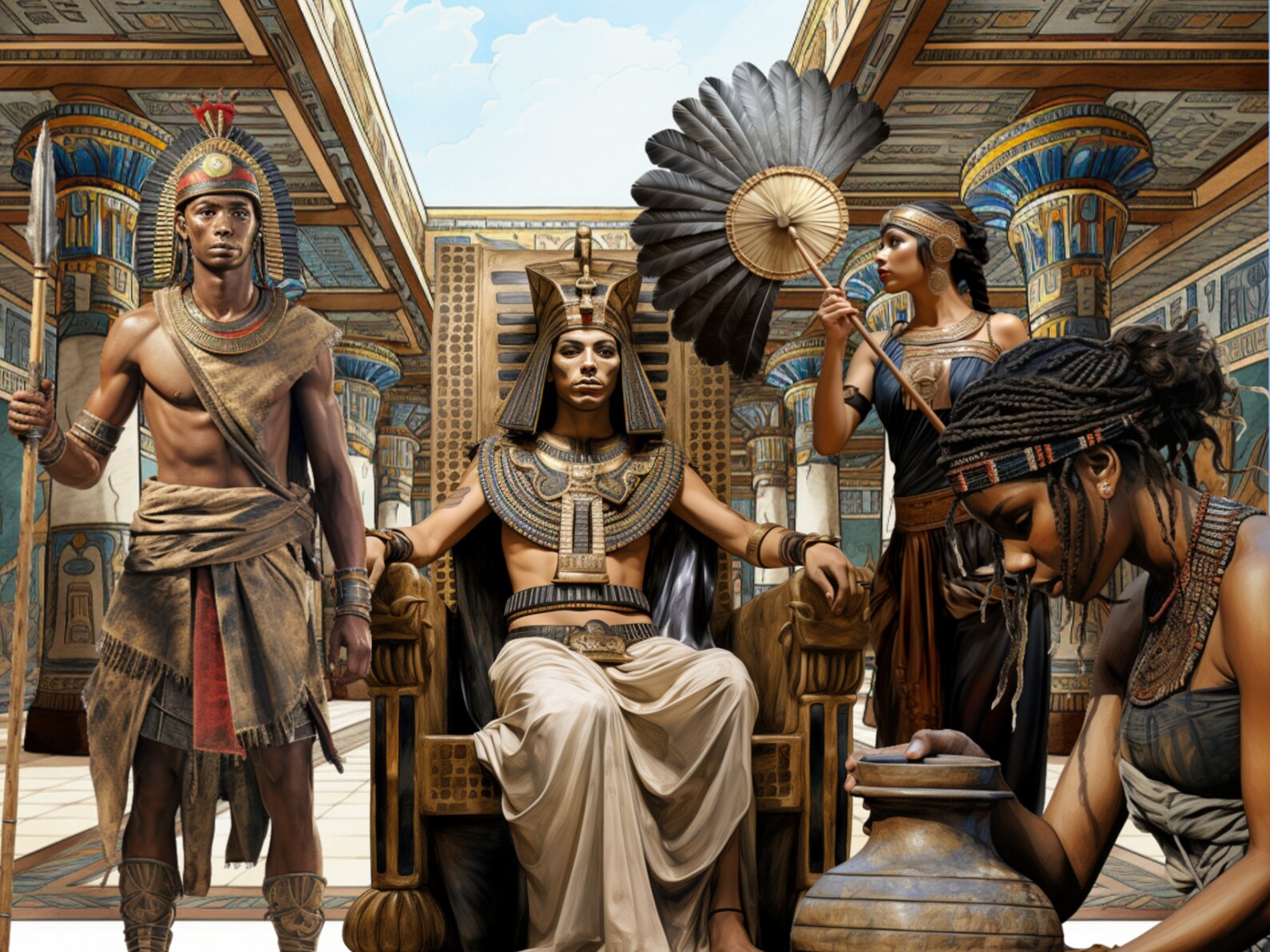 Ancient Egyptian Clipart, 30 High Resolution Ancient Egypt Images 4096 ...