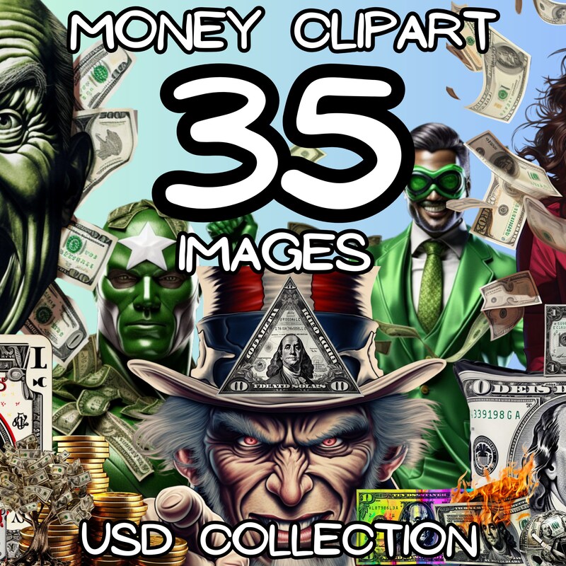 Us Paper Currency - Etsy