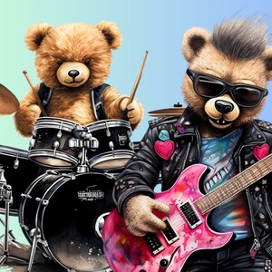 Bad Teddy Bears, Bad Taste, Birthday Teddy's Clipart, High Resolution ...