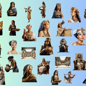 Ancient Egyptian Clipart, 30 High Resolution Ancient Egypt Images 4096 ...