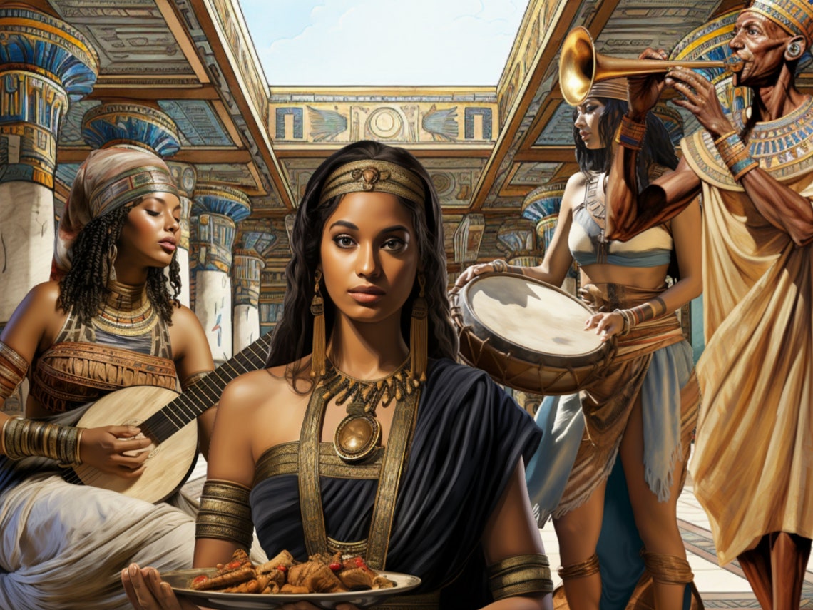 Ancient Egyptian Clipart, 30 High Resolution Ancient Egypt Images 4096 ...