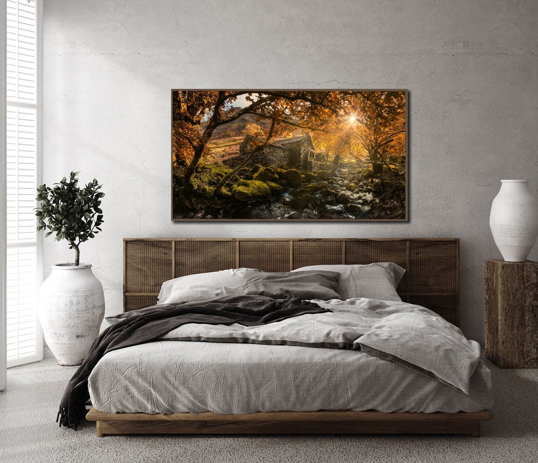 Watermill in the Lake District, England Beautiful Sunset Watermill Lake ...