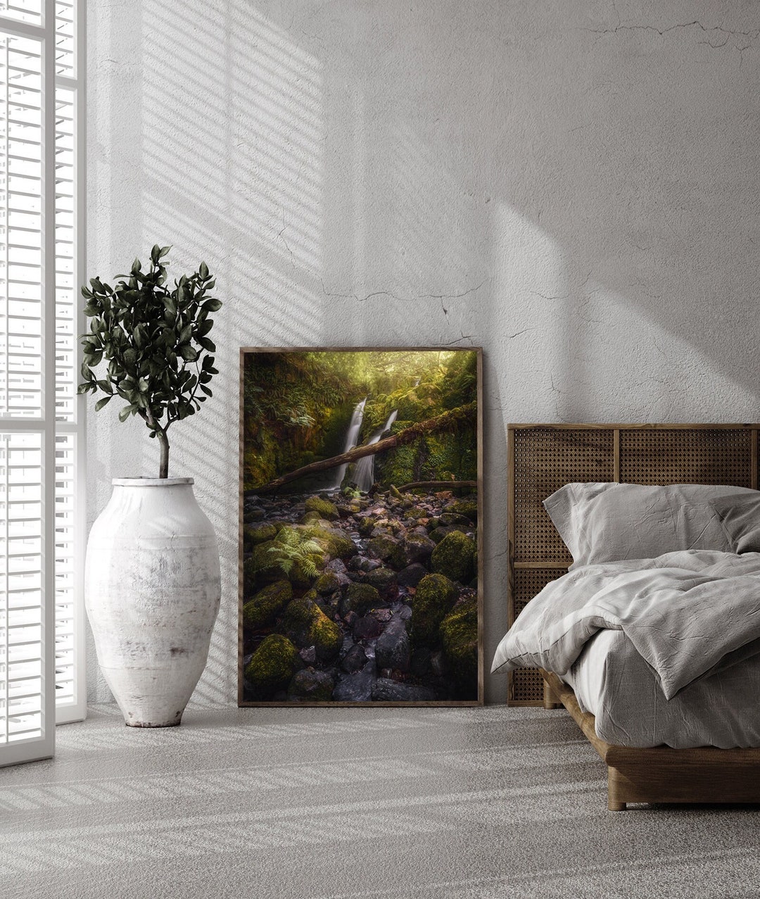 Venford Falls Cornwall Landscape Photography Print. Forest Photography ...