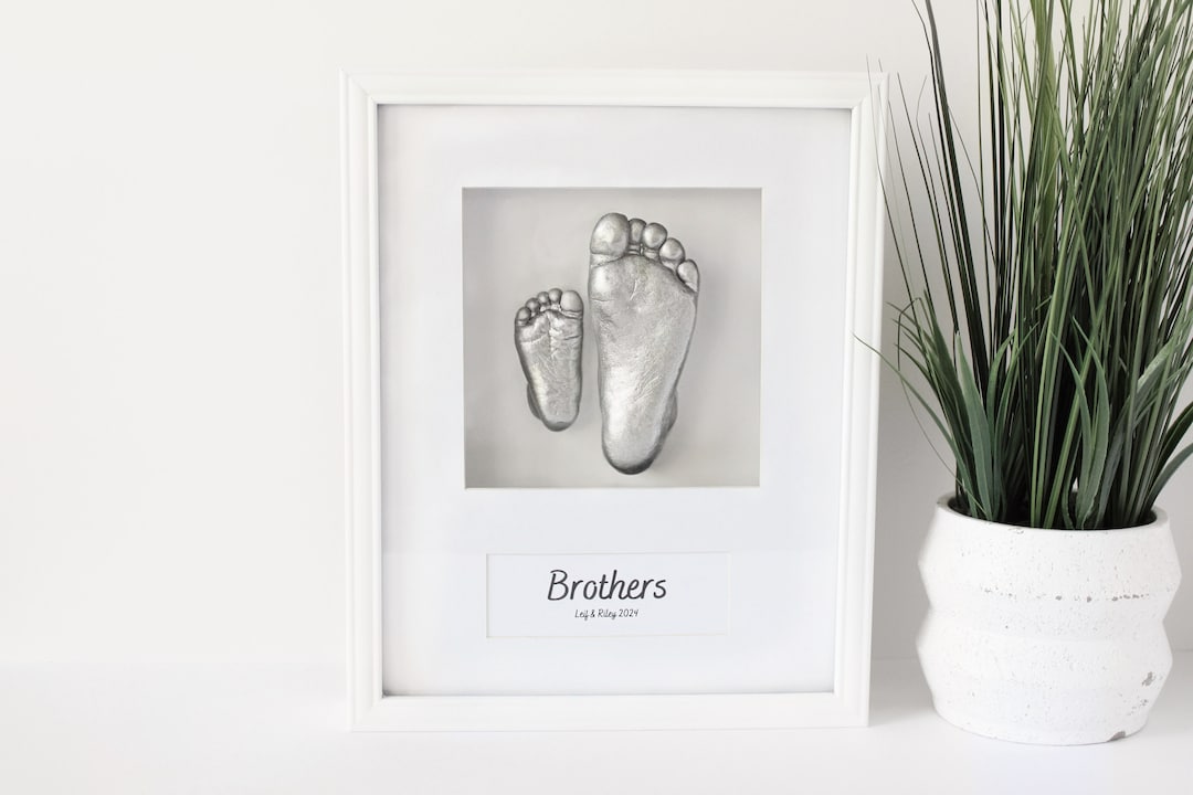 Brothers Sibling Frame, Matching Personalized Gift for Siblings ...