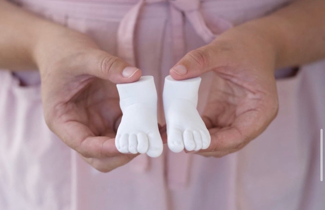 3D Baby Hands and Feet Mould Casting Kit WITH FRAME Baby - Etsy