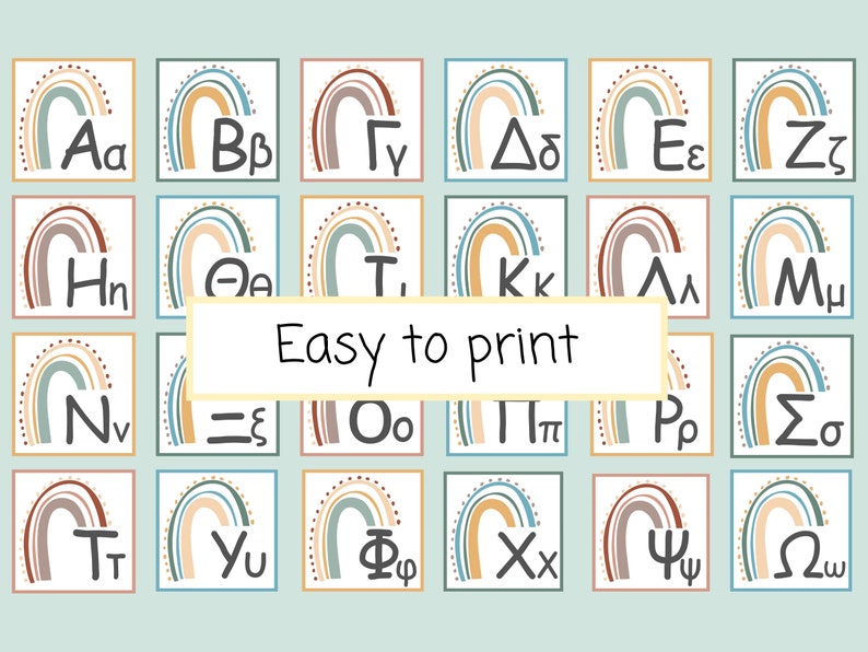 Greek Alphabet Flashcards Pdf at Angelina Chomley blog