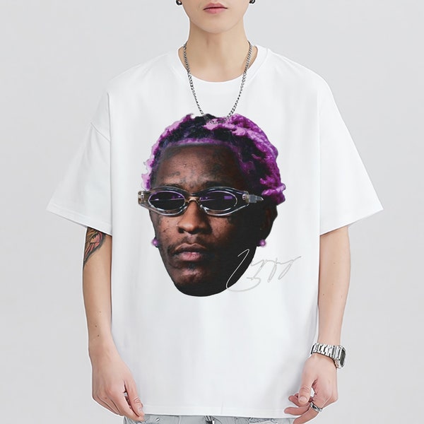 Young Thug Face Graphic Tee - Etsy