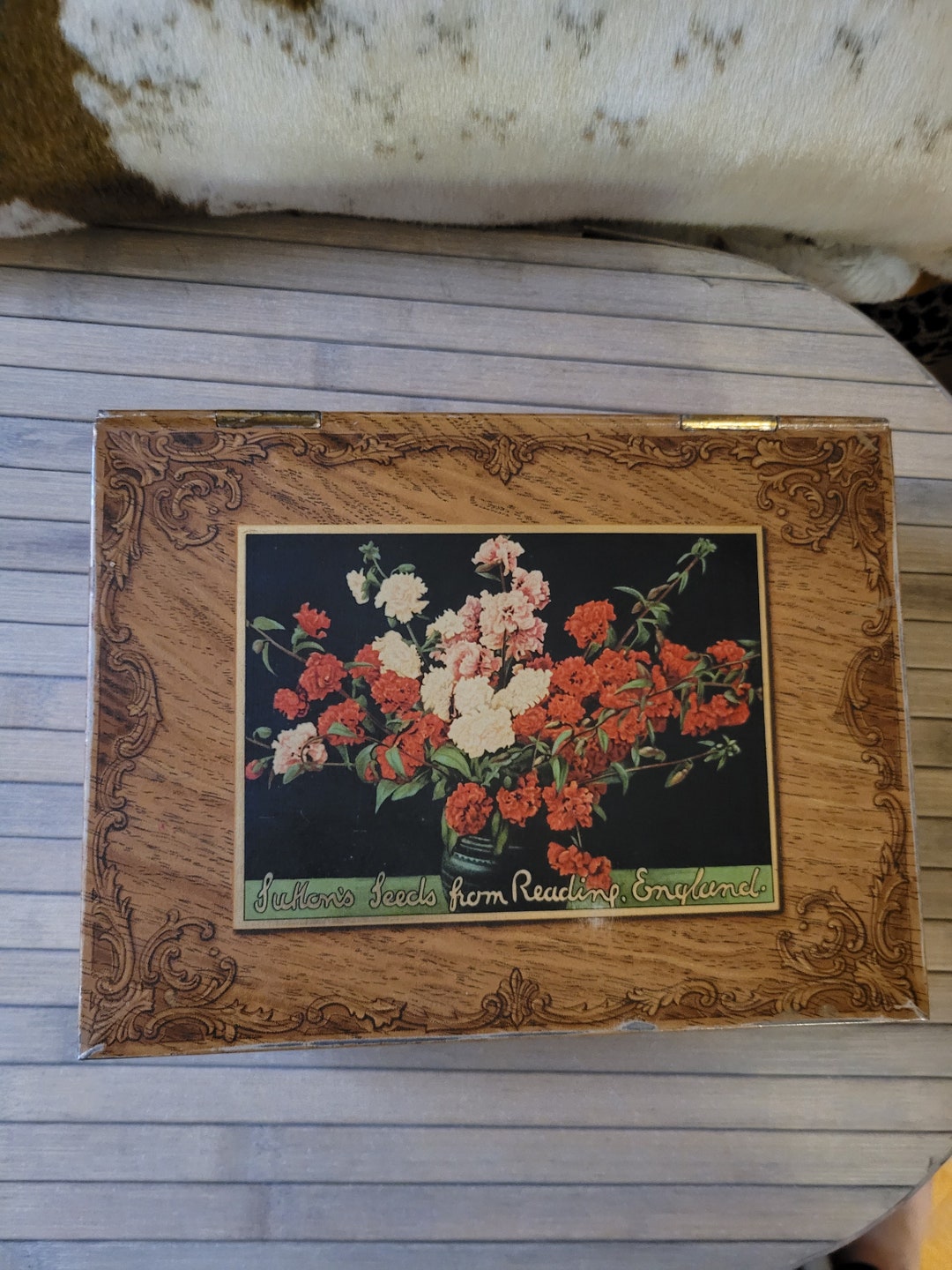 Beautiful Vintage Sutton Seed Tin Reading England. - Etsy