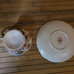 Beautiful Hammersley Bone China Cup and Saucer Kashmir Pattern. - Etsy