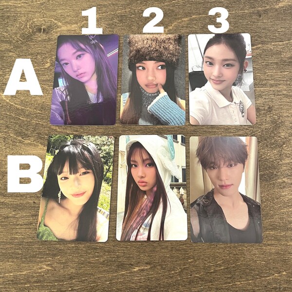 Official Newjeans Photocards - Etsy