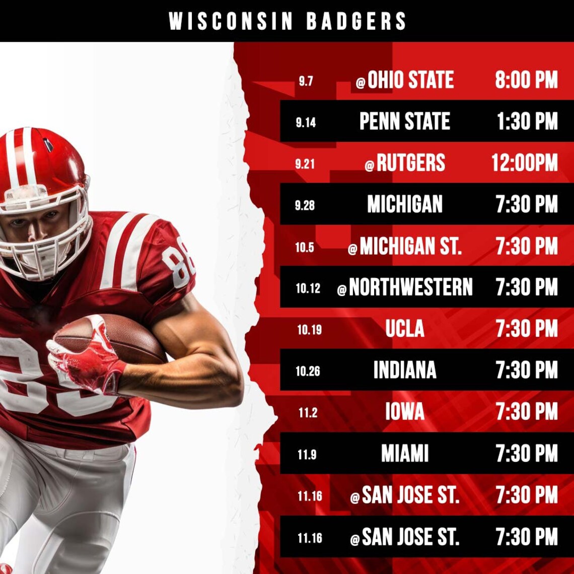 Sports Team PSD Instagram Templates 16 Graphics Gameday, Schedule ...