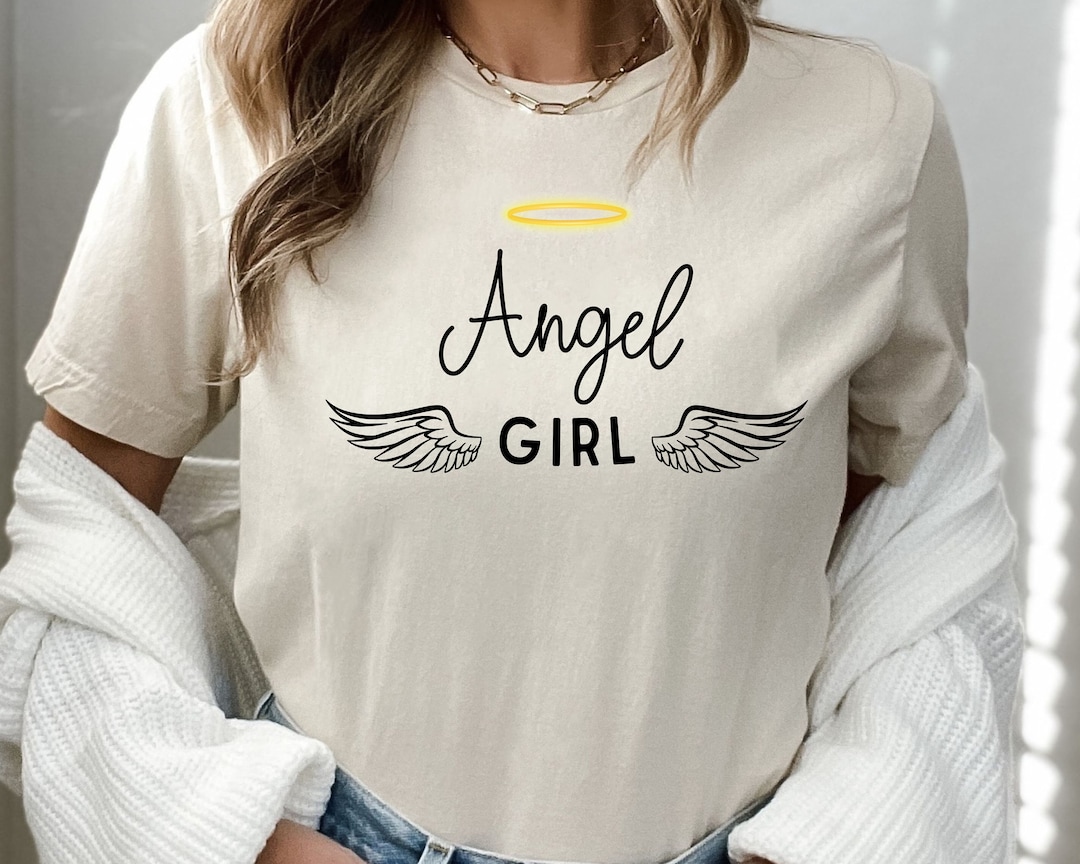 Angel Girl Shirt, Angel Shirt, Archangel Shirt Spiritual Shirt ...