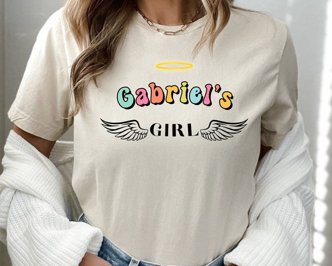 Archangel Gabriel Shirt, Angel Shirt, Spiritual Shirt, Religious Shirt ...