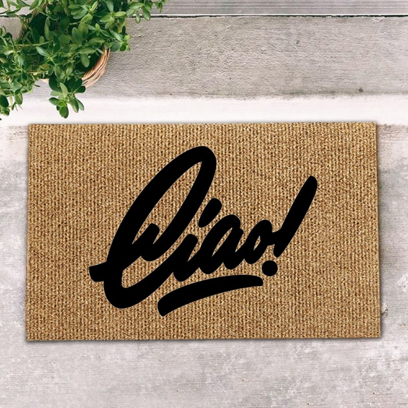 Ciao Doormat - Etsy