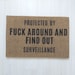 Shoes off Pants Are Optional Funny Doormat, Personalized Birthday Gift ...
