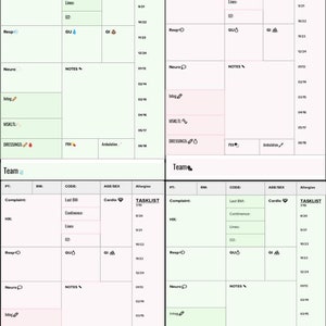 Ultimate Nursing Assignment Sheet - All Specialties- Patient Report ...