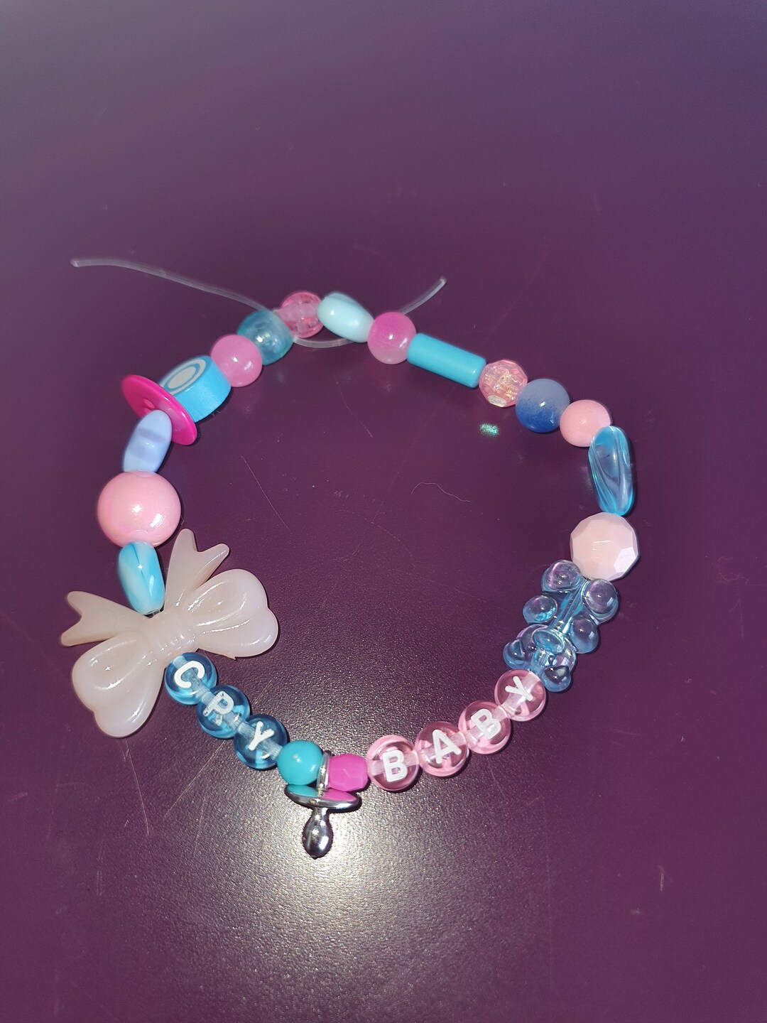 Handmade Crybaby Bracelet Concert Bracelet - Etsy