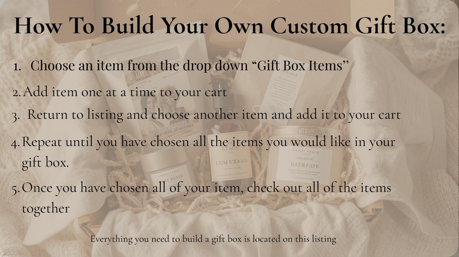 Custom Build Your Own Gift Box | Personalized Gift Set for Birthdays ...
