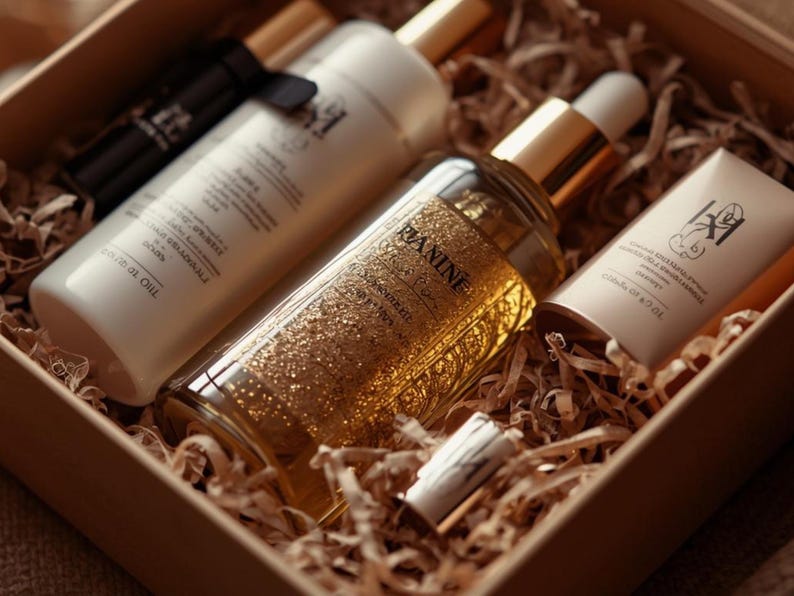 Shimmering Body Oil – Curated for Custom Gift Boxes | Illuminating or ...