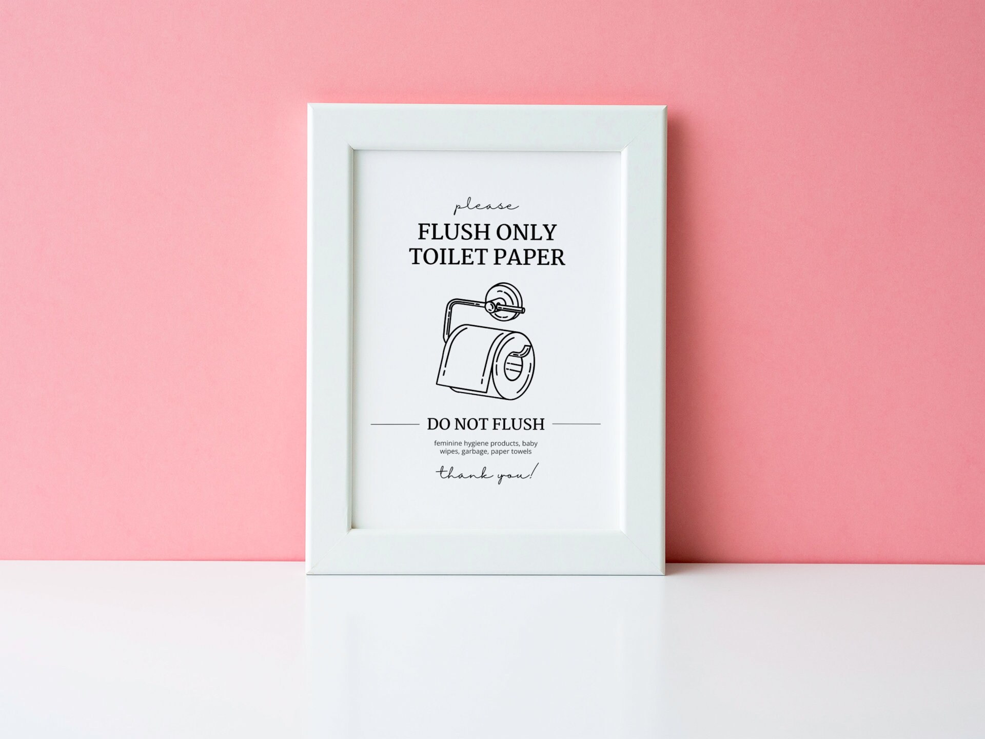 Airbnb Bathroom Sign: Septic System Rules (PDF) - Etsy