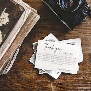 Airbnb Welcome Card Template: Thank You Note for Guests (PDF) - Etsy