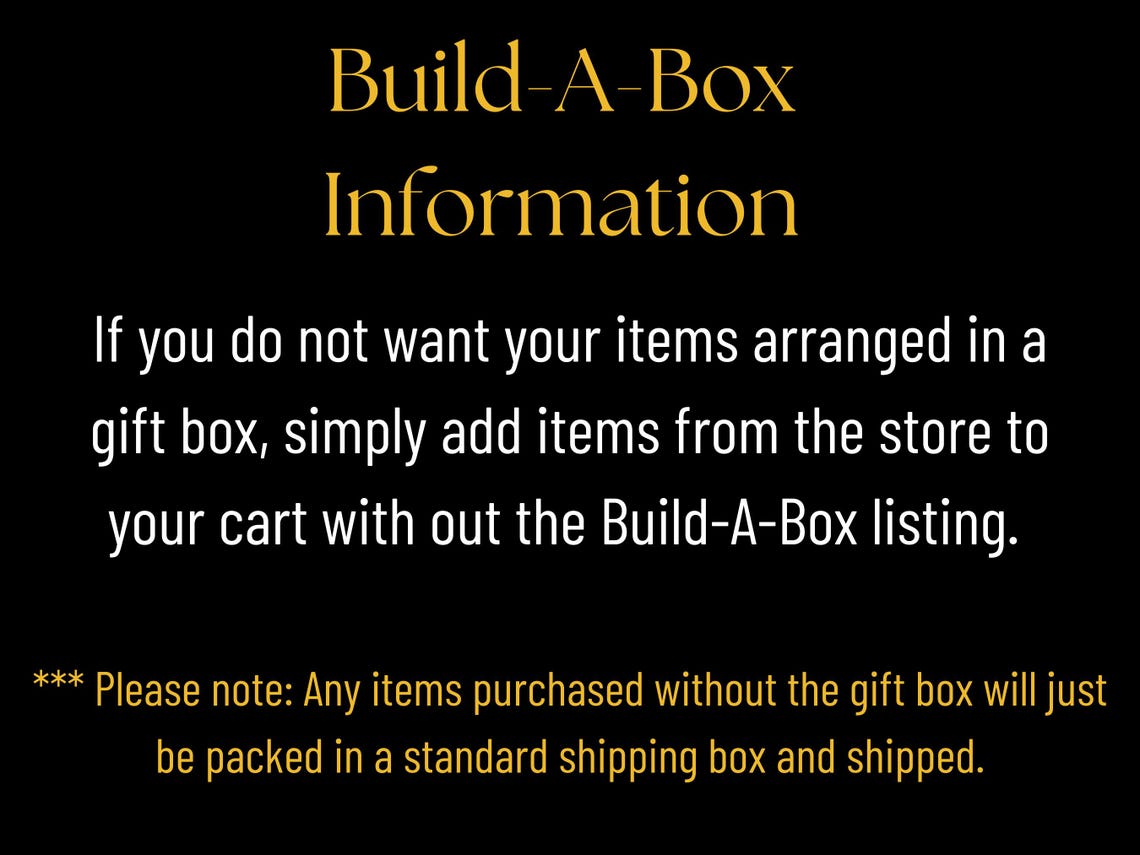 Build Your Own Custom Gift Box – Handpicked Curated Items ...