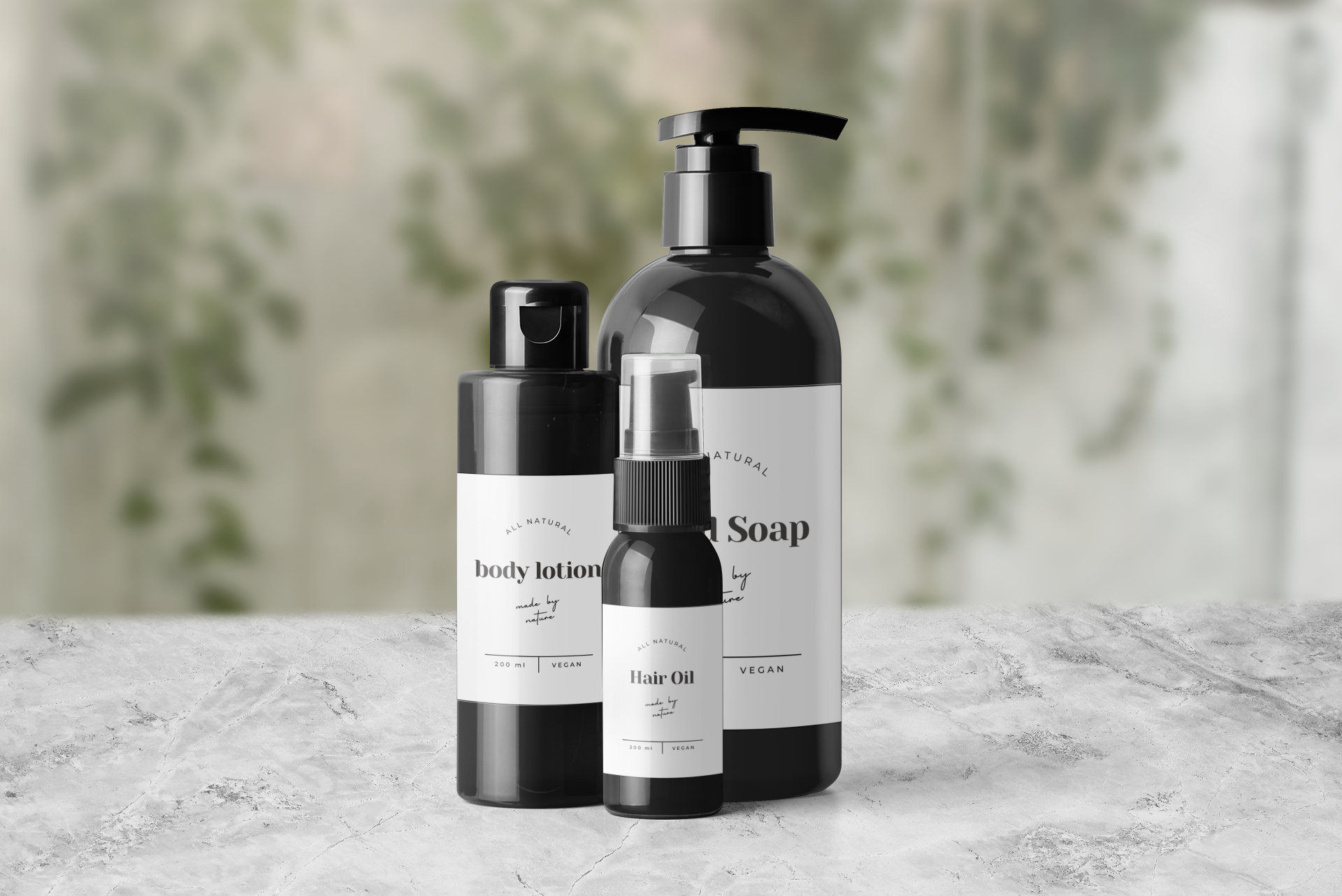 Minimalist Product Label Template, Customizable Cosmetic Stickers ...