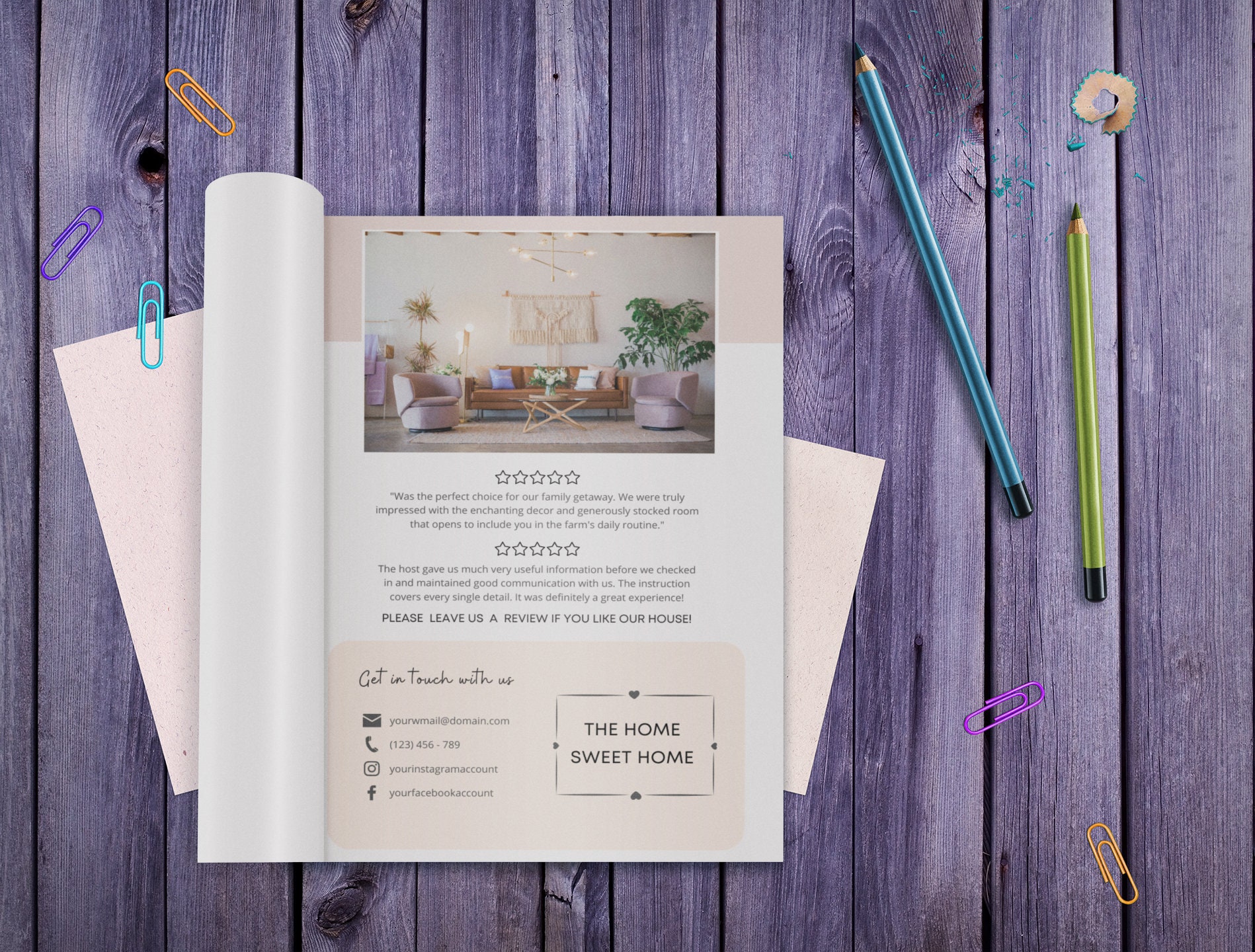 Customizable Airbnb Welcome Guide, Digital House Manual Template ...