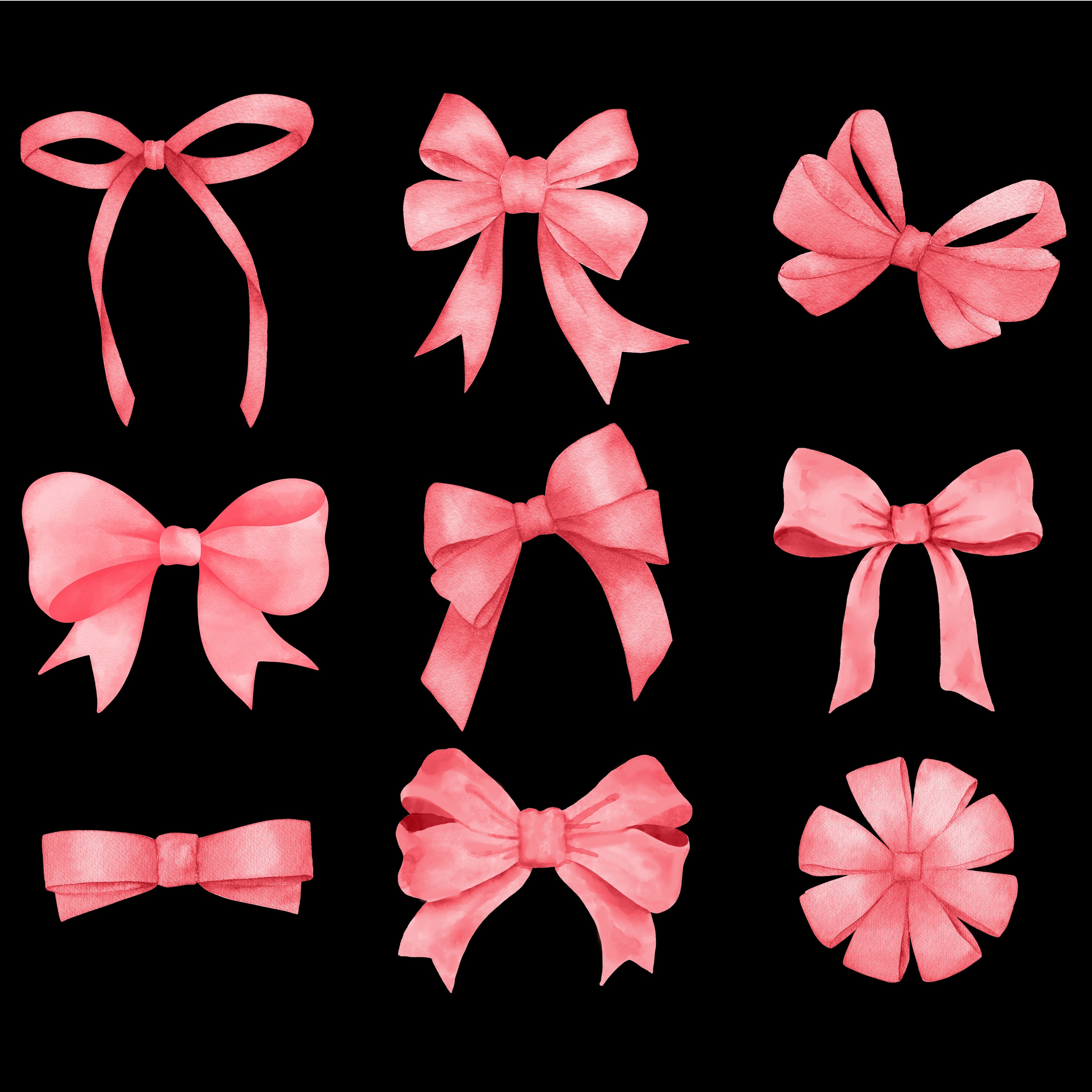 Pink Croquette Bow Png, Pink Bows PNG, Bow Shirt Png, Pink Ribbon Png ...