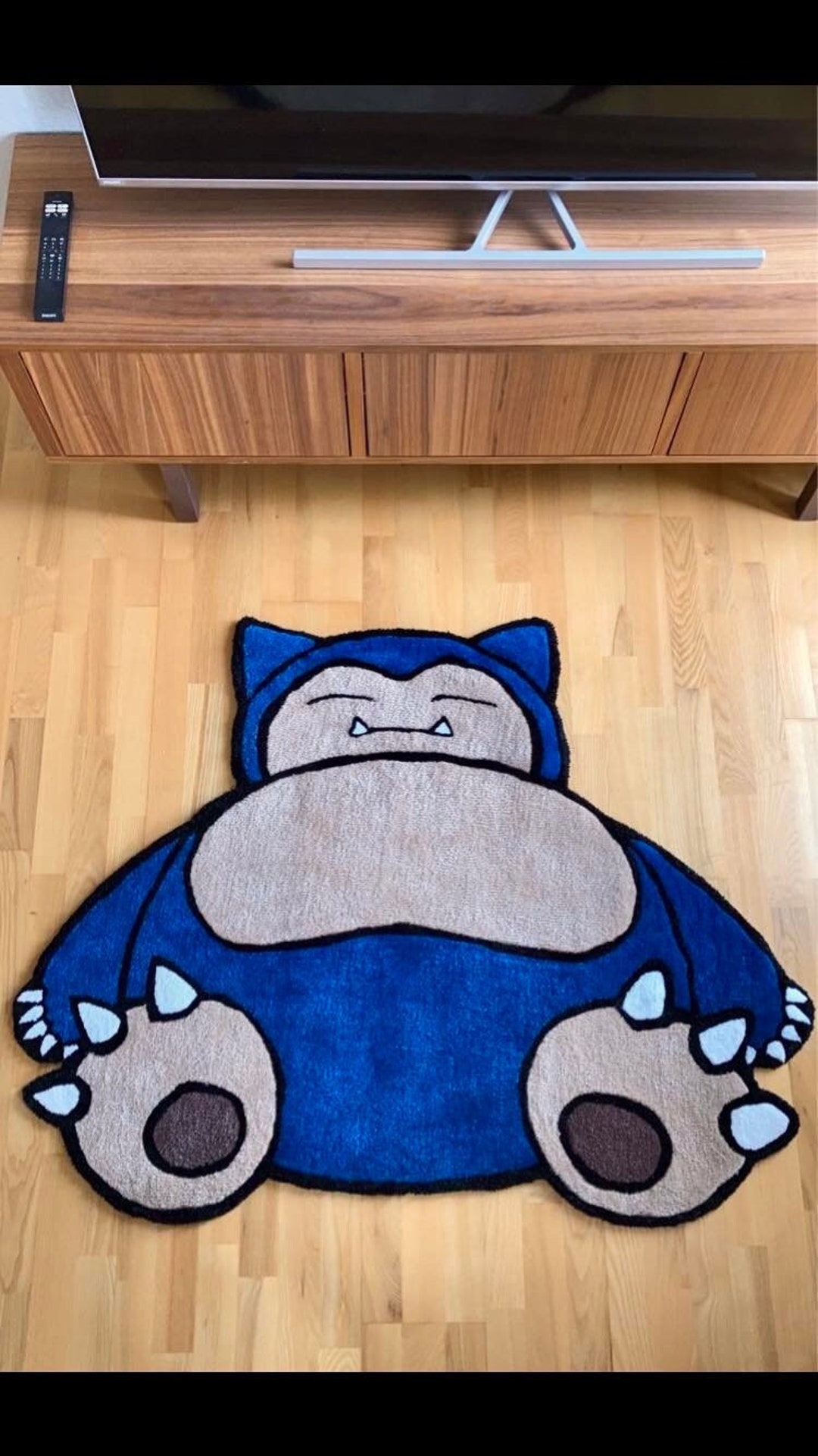 Handmade Snorlax Rug - Etsy