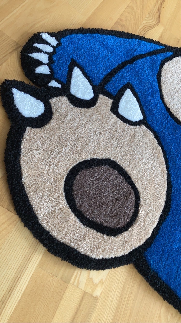 Handmade Snorlax Rug - Etsy