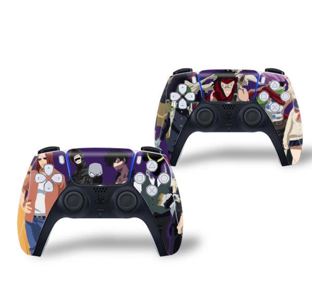 My Hero Academia League of Villains MHA PS5 Controller Skin Sticker (2 ...