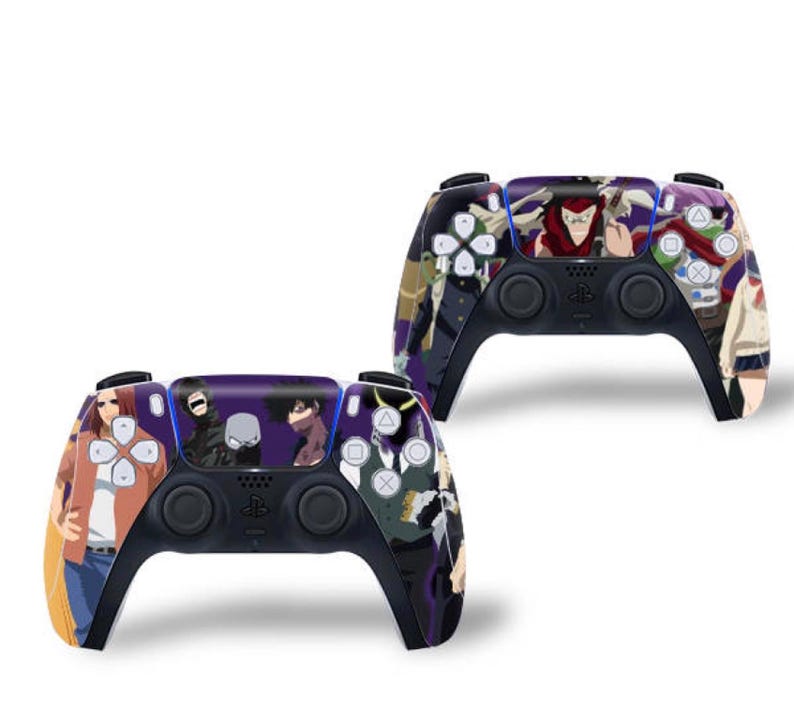 My Hero Academia League of Villains MHA PS5 Controller Skin Sticker (2 ...