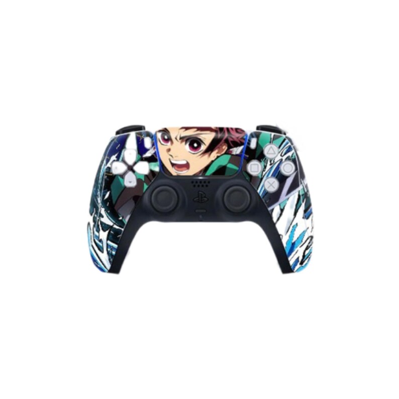 Demon Slayer Tanjiro Kamado Water Wheel PS5 Controller Skin Sticker - Etsy