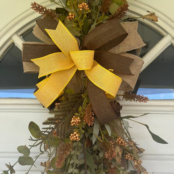 Fall Mailbox Swag - Etsy