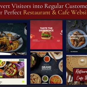 Restaurant and Cafe Website, E-commerce Website, Cafe, Cafe Website ...