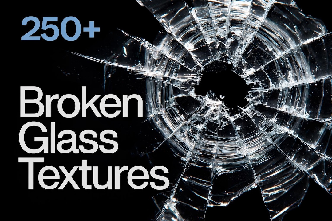250+ Broken Glass Textures | 4K Shattered Glass Overlays | Realistic ...