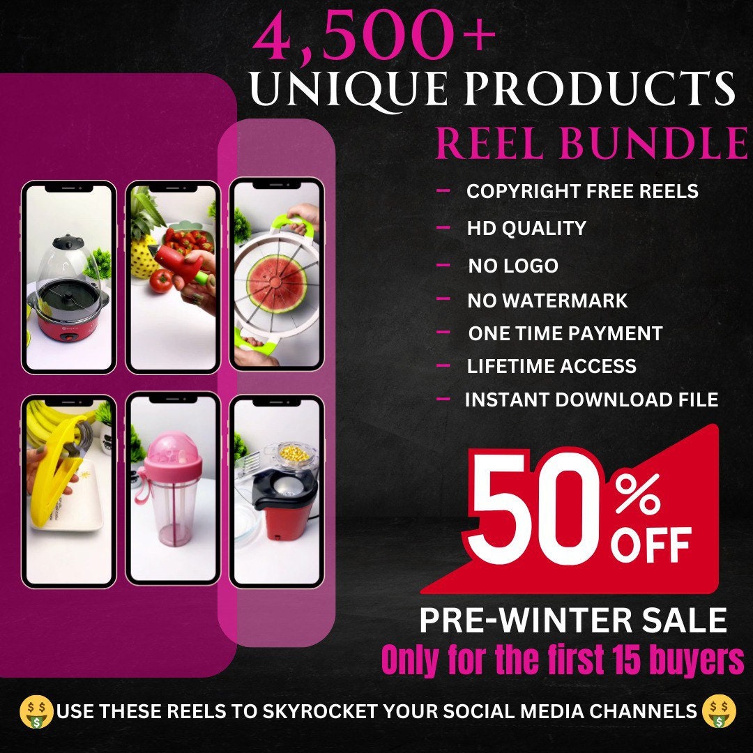 4500+ Unique Kitchen Product Reels, Washroom Products Reels, House ...