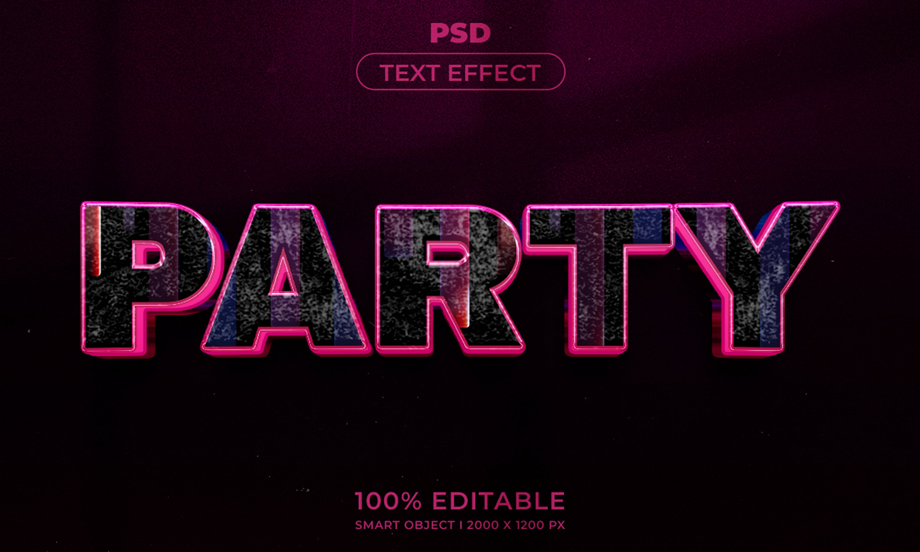 3D Text Effect Bundle: Editable Photoshop & Illustrator Styles - Etsy