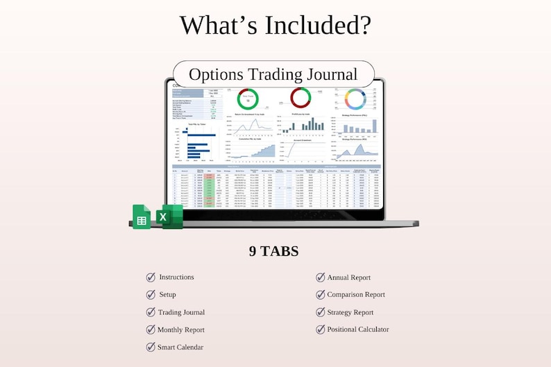 Pro Day Traders Tools | Trading Journal Bundle for Google Sheets ...